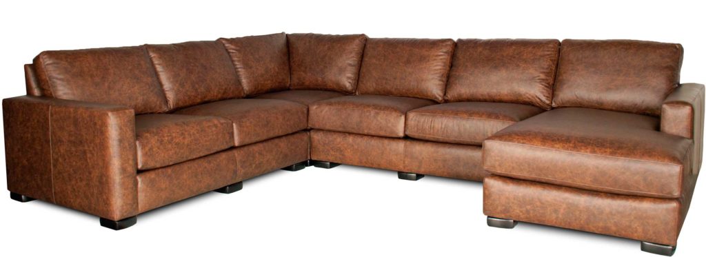 Deep Leather Sectionals